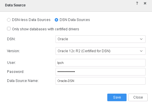 Connect Via Dsn Driver