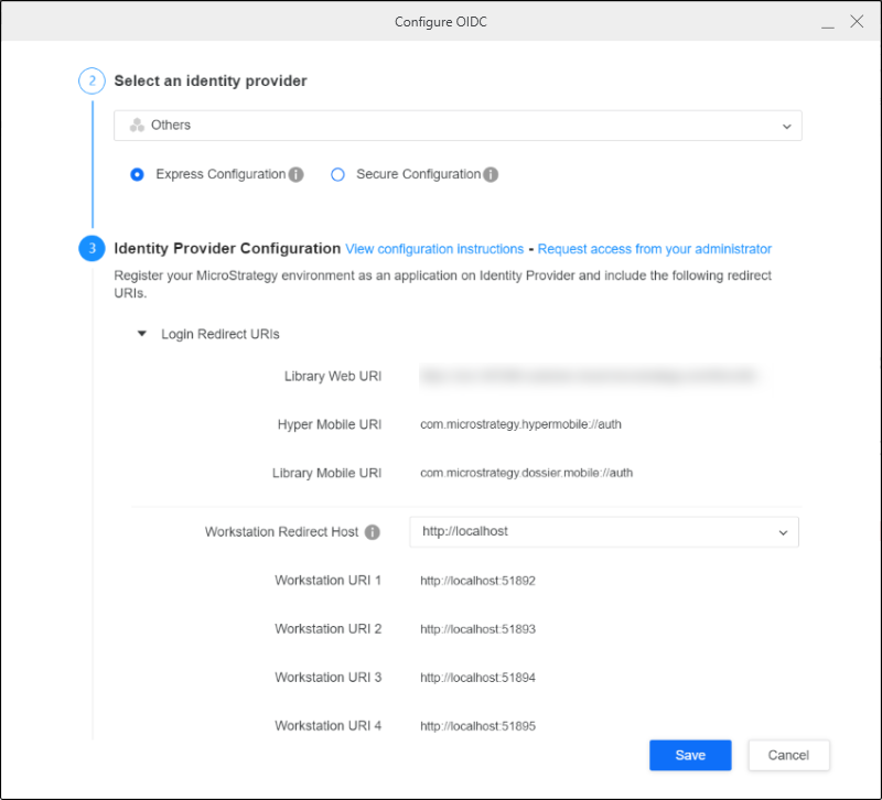 Custom Redirect URIs for Workstation Authentication