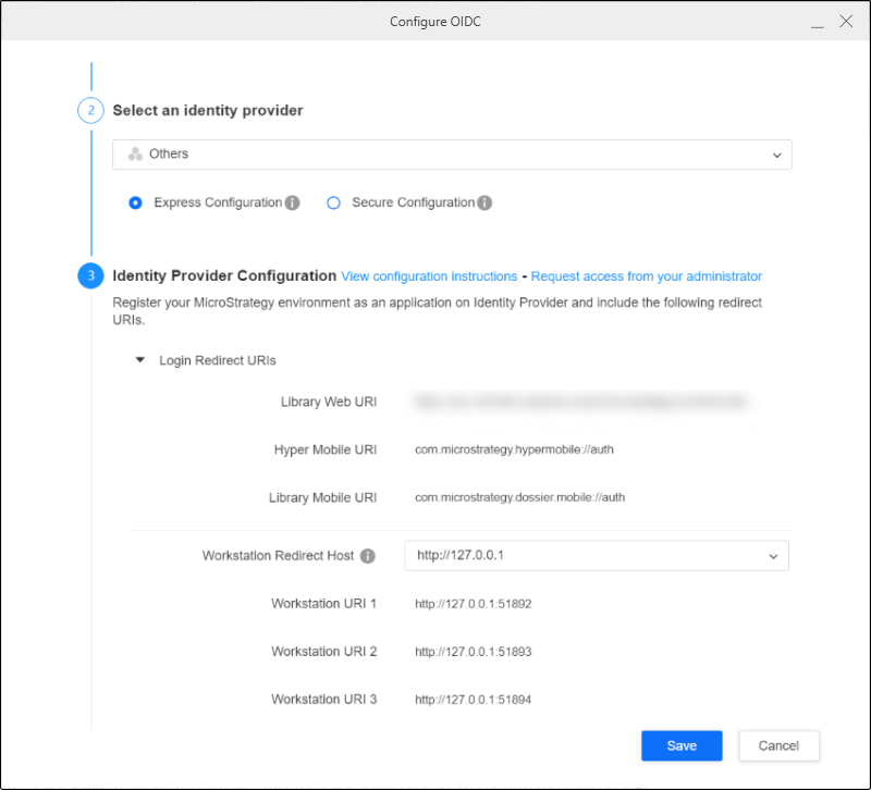 Custom Redirect URIs for Workstation Authentication