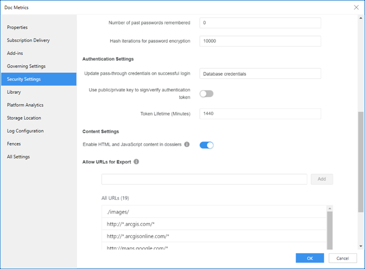 Disallow Custom HTML in Dossiers