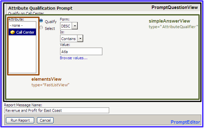 Attribute Qualification Prompt List Style