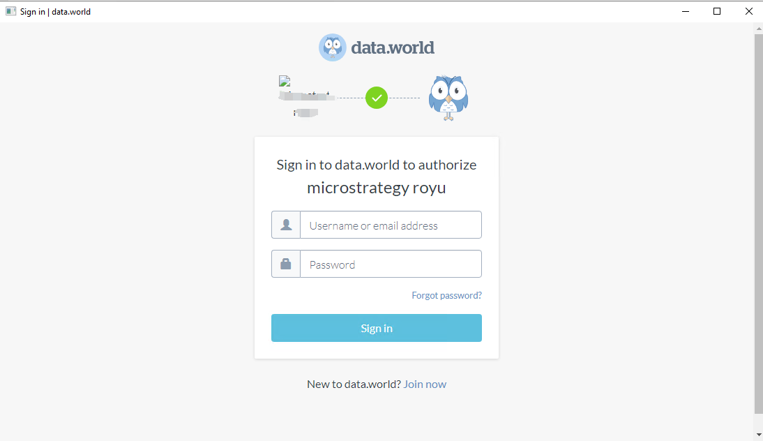 Utilizzare il connettore data.world