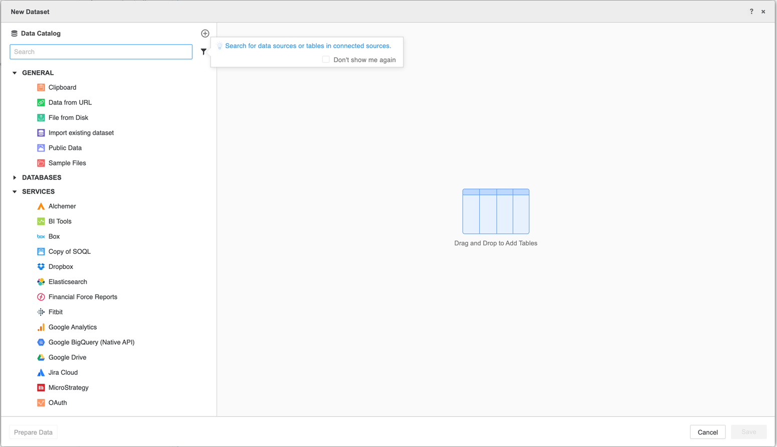 Importare dati da un database creando una query