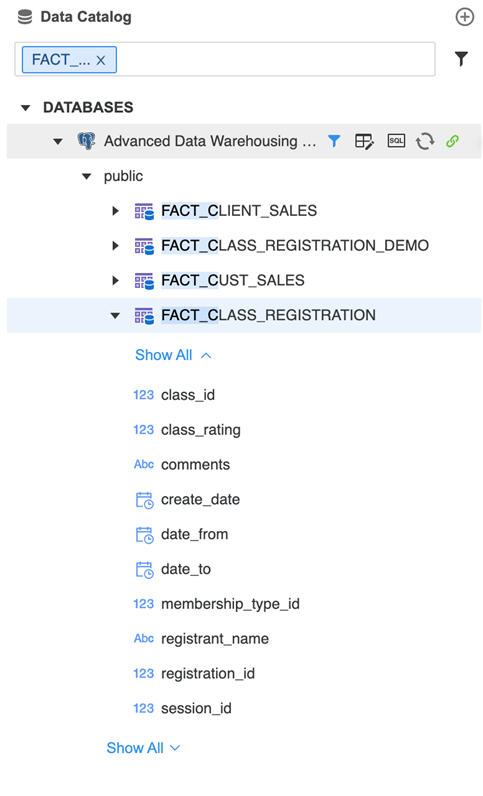 Importare dati da un database creando una query