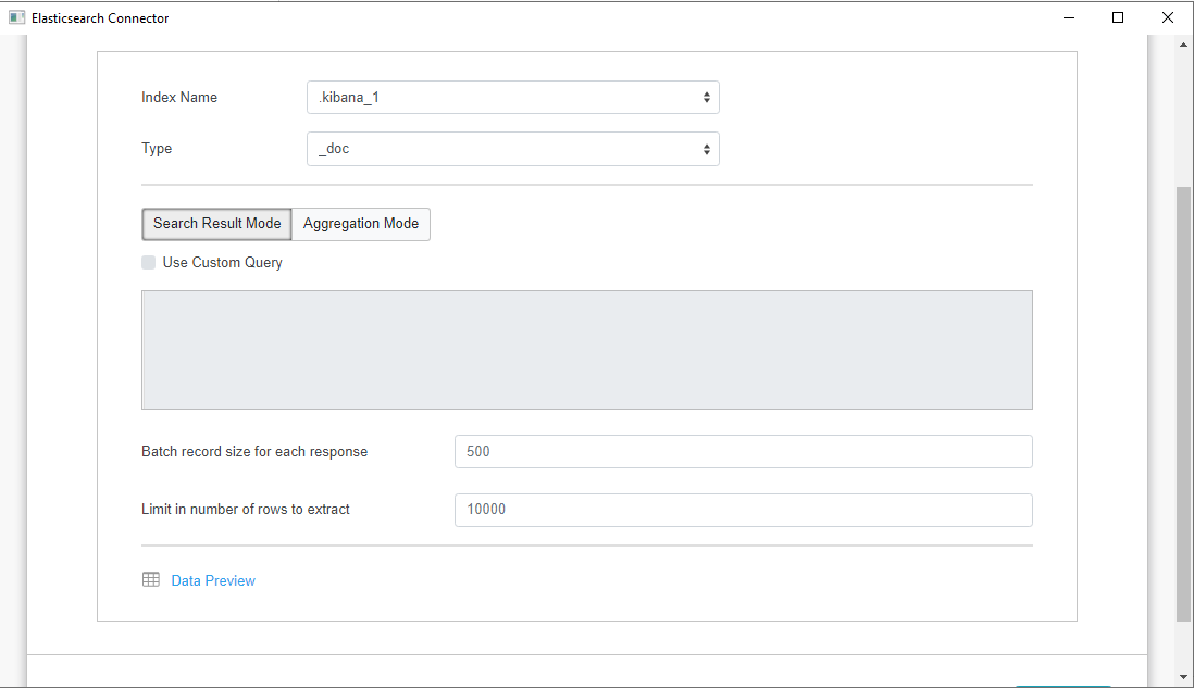 Use the Elasticsearch Connector