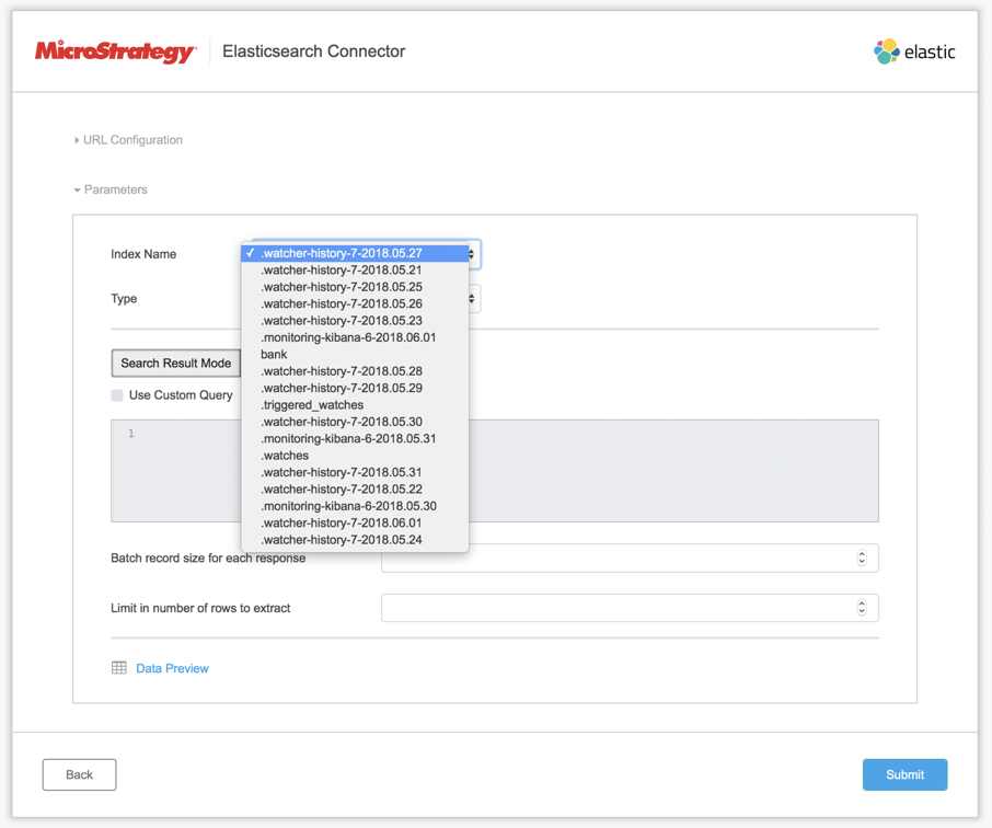 Use the Elasticsearch Connector