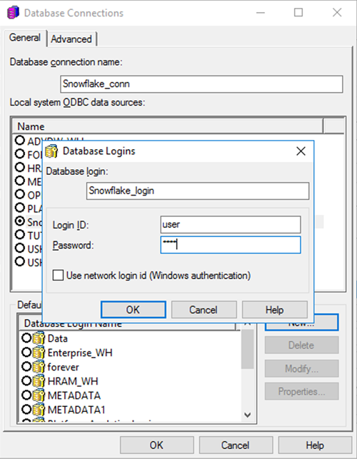 Connect to Snowflake on Windows