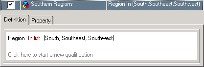 Filter derived element