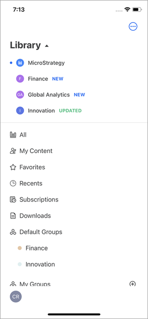View Your Applications and Folders