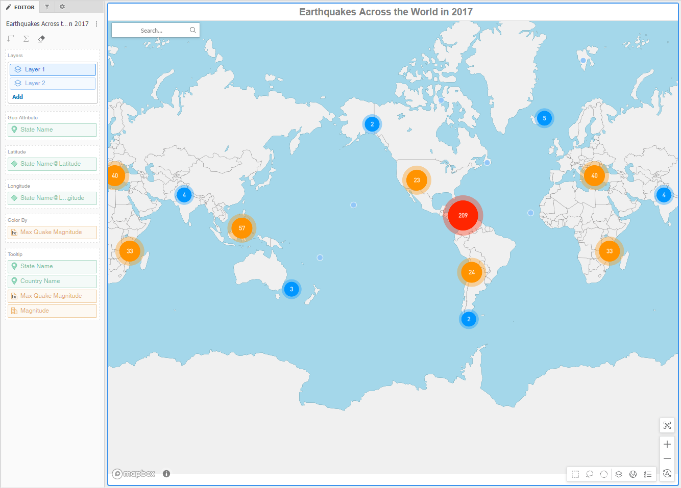 Introduction to Geospatial Service Visualizations with Markers