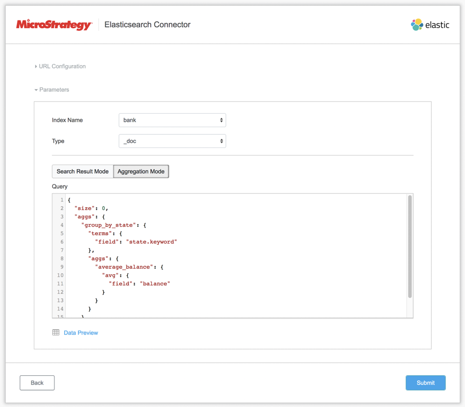Usar o conector Elasticsearch