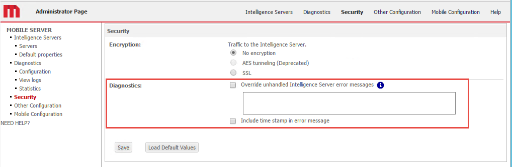 Customizing Error Messages For Mobile Devices 2605
