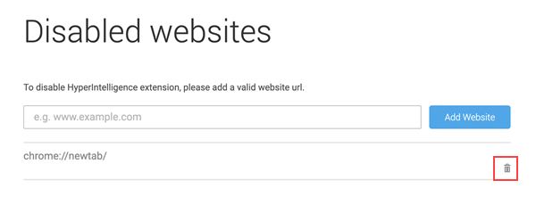Utiliser HyperIntelligence pour le Web
