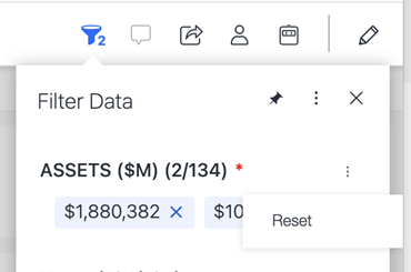Require Filter Selections