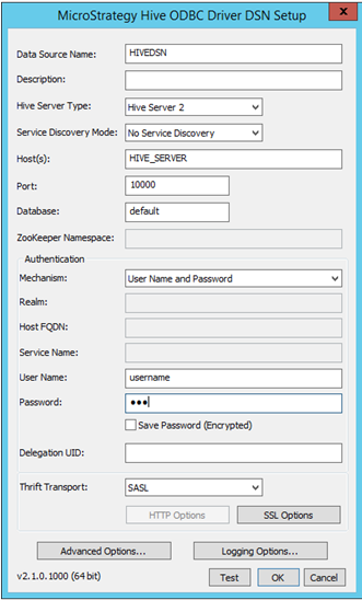 Analyzing Big Data in MicroStrategy