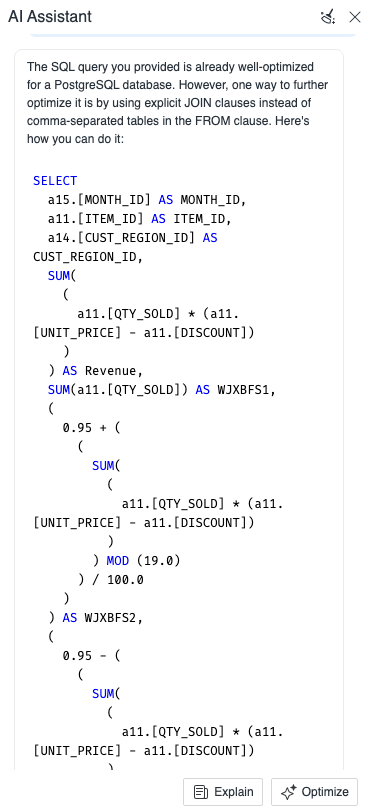 Utiliser Auto SQL pour créer des tables SQL de forme libre