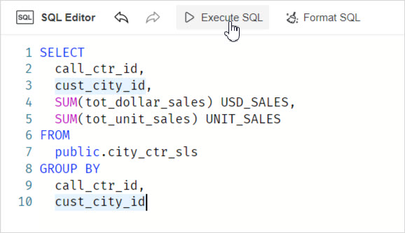 Crea report Freeform SQL